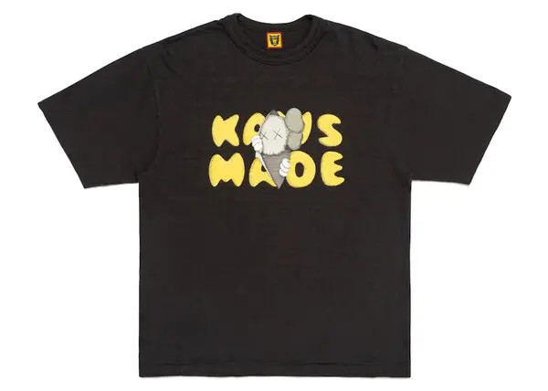 HUMAN MADE X Kaws Made Graphic I T-shirt - Black