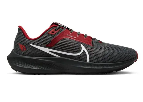 Nike Pegasus 40 Arizona Cardinals Sneakers - Anthracite/tough Red/black