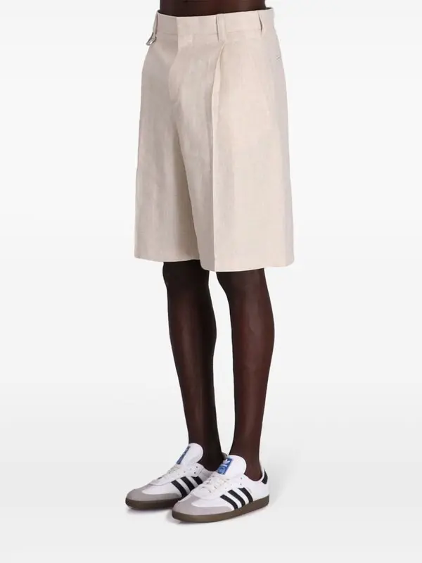 Jacquemus Le Short Melo Bermuda - Neutrals