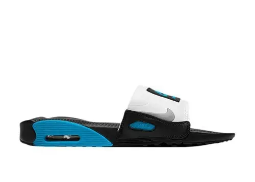 Nike Air Max 90 Slide - Black/white/photo Blue