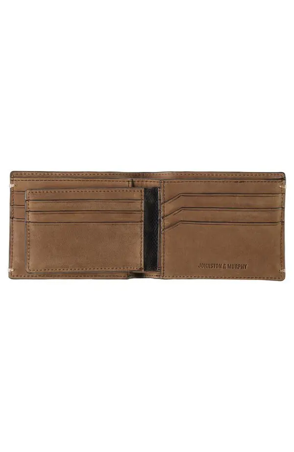 Johnston & Murphy Jackson Leather Bifold Wallet