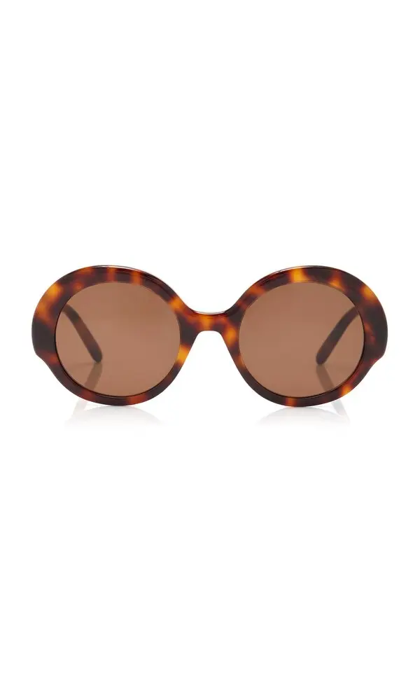 Loewe Oversized Round-frame Sunglasses - Brown