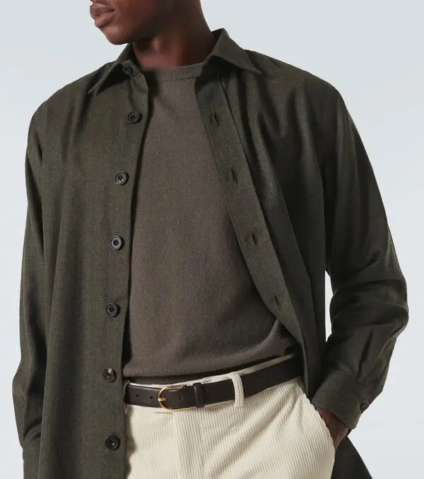 Rubinacci Leather Belt