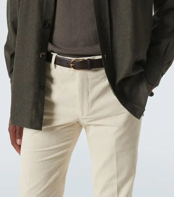 Rubinacci Leather Belt