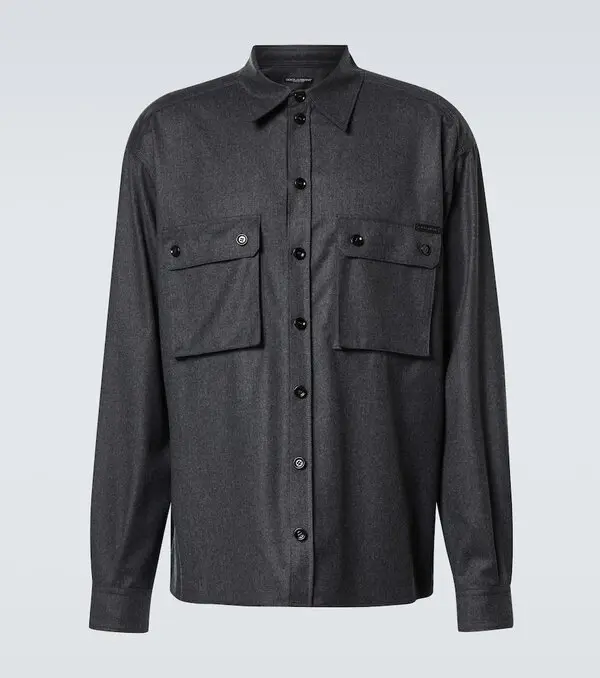 Dolce & Gabbana Virgin Wool Shirt