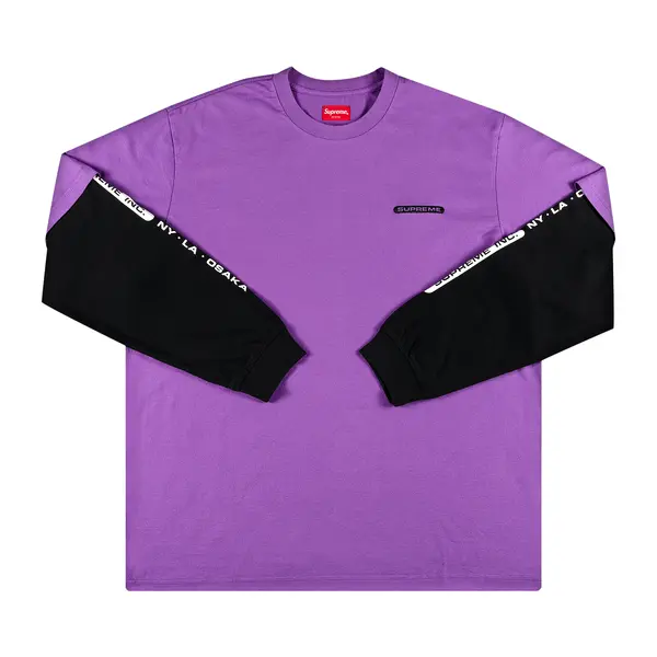 Supreme Inc. Paneled Long-sleeve Top