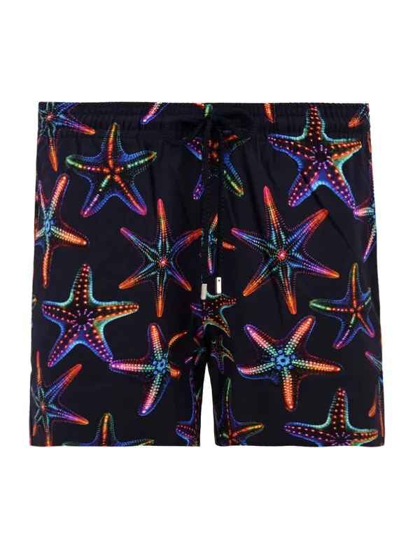 Vilebrequin Disco Starfish Print Boardshorts - Blue