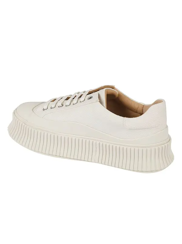 JIL SANDER Leather Sneakers - Cloud