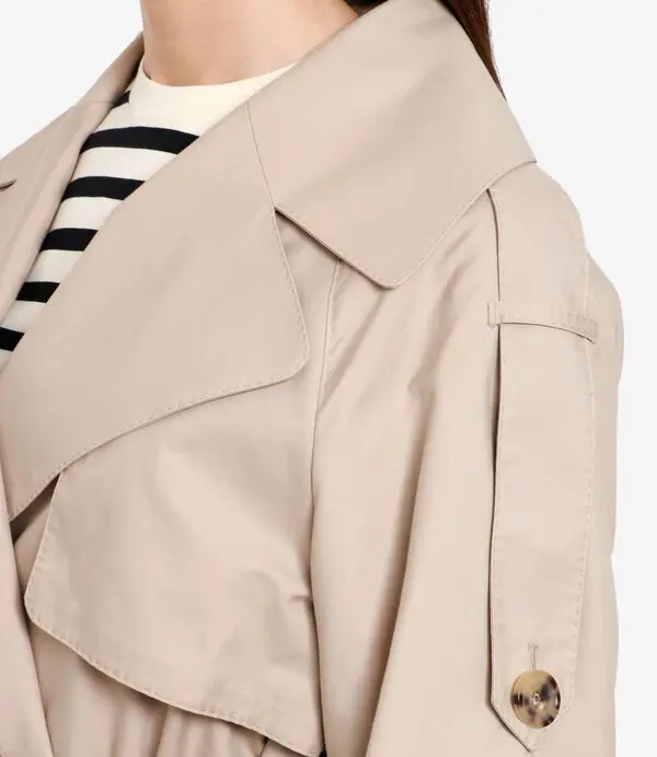 Max Mara Twill Trench Coat