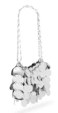 Rabanne Shoulder Bag - Silver