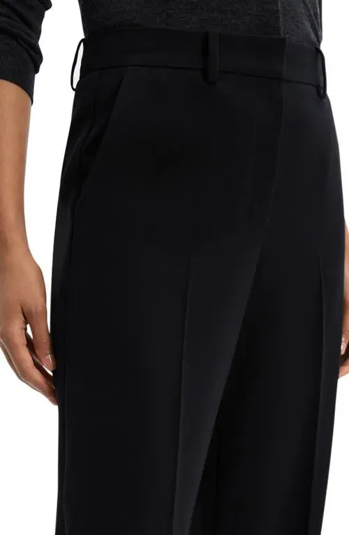 Theory Relaxed Wide-leg Trousers