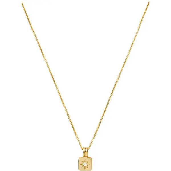 MISSOMA Engravable Star Pendant Necklace - Gold