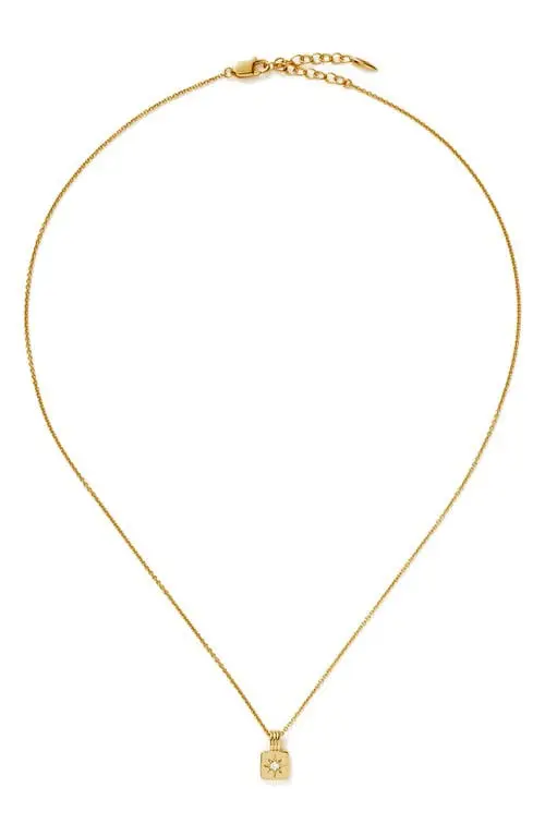 MISSOMA Engravable Star Pendant Necklace