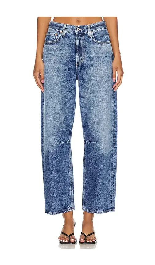 Citizens Of Humanity Miro Relaxed Wide Leg Jeans - Pacifica