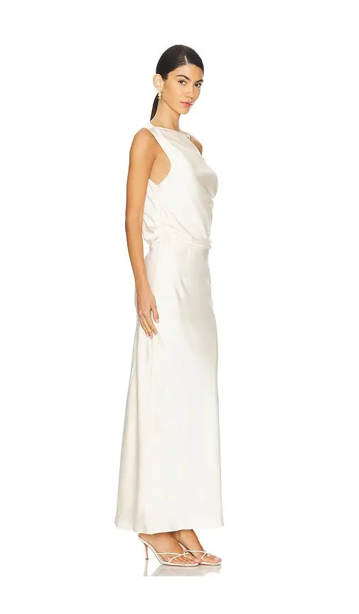 Sndys Calissa Maxi Dress In Champagne | Editorialist
