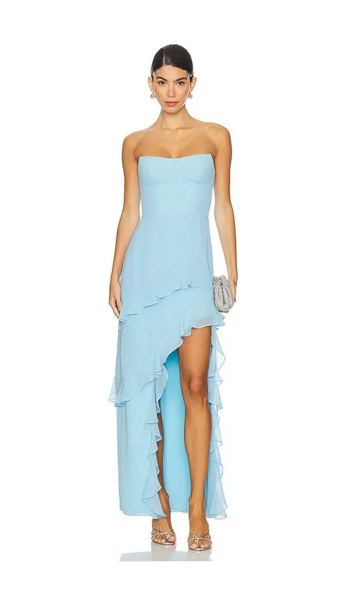 Amanda Uprichard Magnolia Dress - Baby Blue