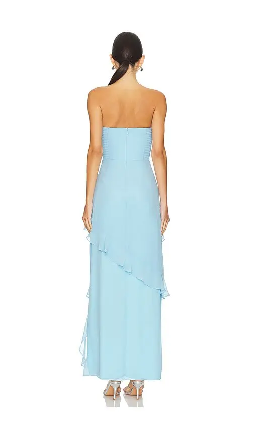 Amanda Uprichard Magnolia Dress - Baby Blue | Editorialist