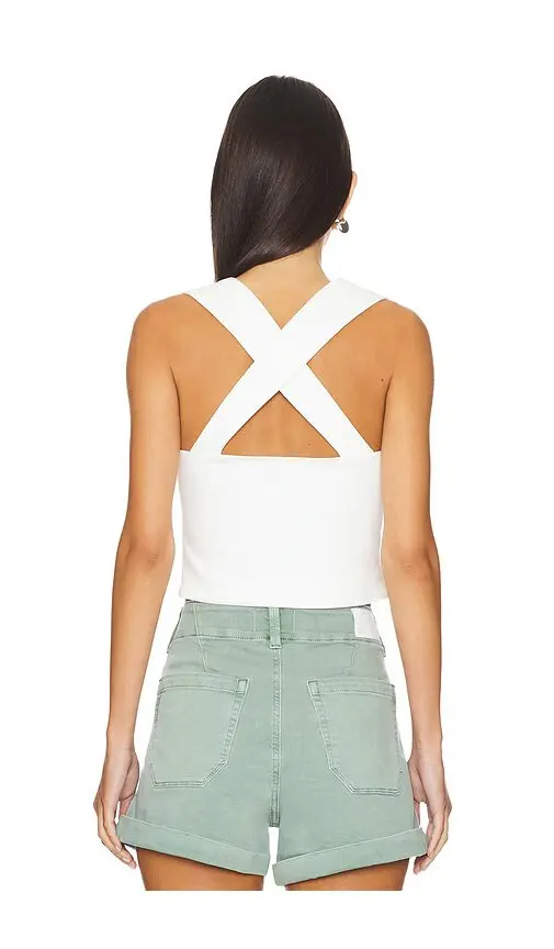 ALL THE WAYS Pia Top - White