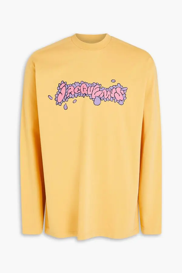 Jacquemus Desenho Printed T-shirt - Yellow