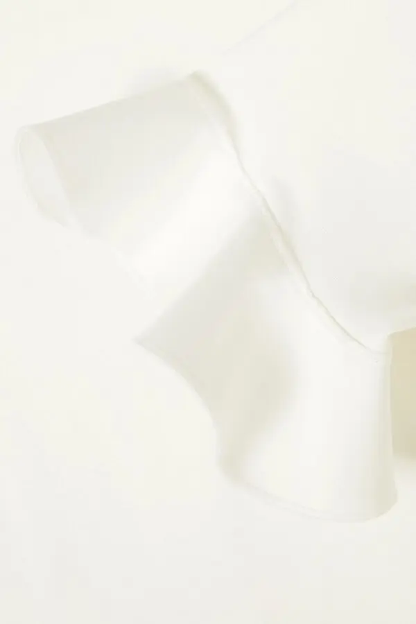 David Koma Circle Back Ruffled Mini Dress