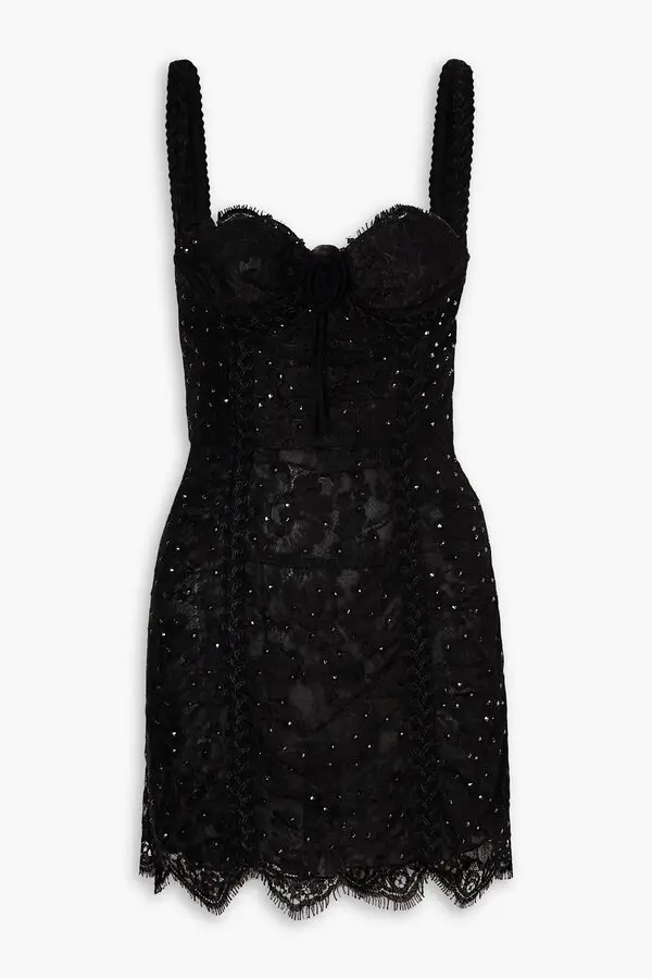 chinese dress ladies Alessandra Rich Butterfly Jacquard Silk Mini Dress – Runway Catalog main image 1