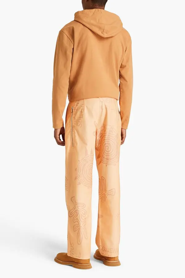 Jacquemus Banho Printed Cotton-canvas Pants