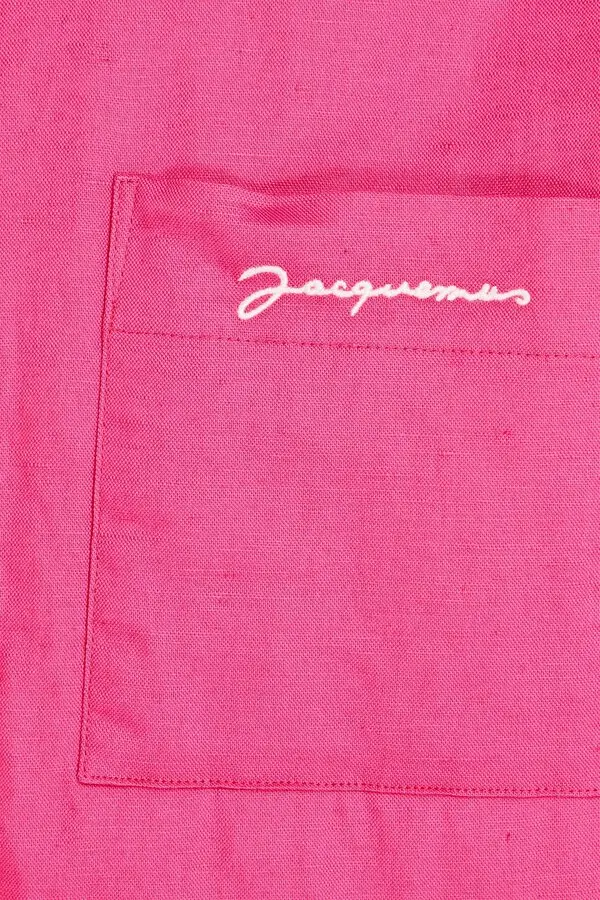 Jacquemus Boulanger Canvas Overshirt - Pink