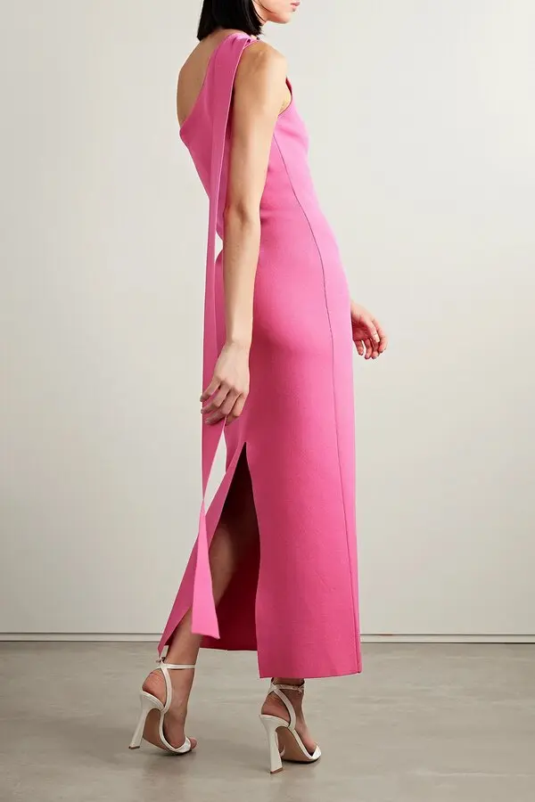 strapless open back dress Adam Lippes Asymmetrical Dress