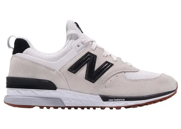 NEW BALANCE 574 Sneakers - Beige/black/white