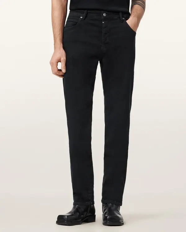 ALLSAINTS Sid Skinny Fit Denim Jeans - Blue/black