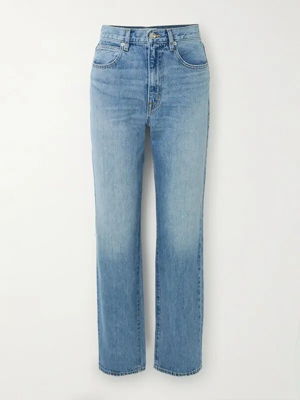 SLVRLAKE London High-rise Straight-leg Jeans