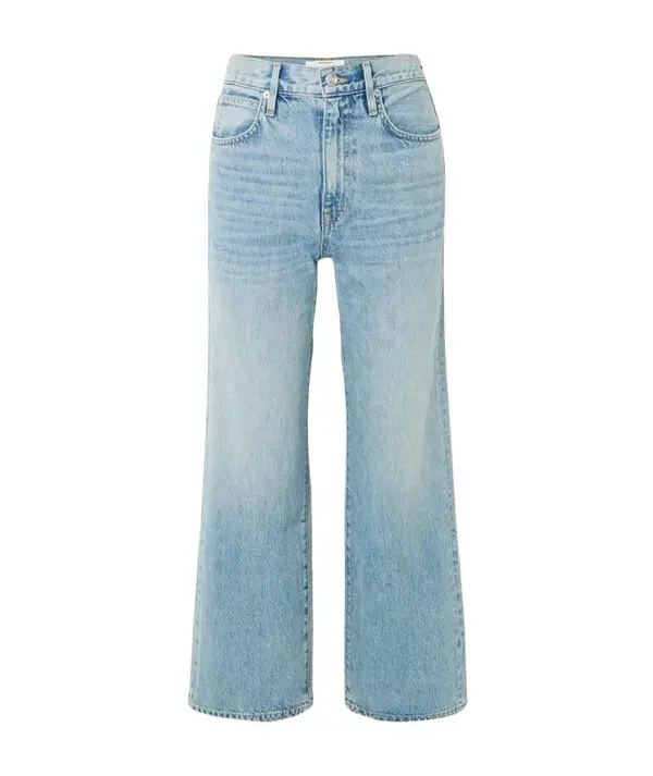 SLVRLAKE Grace High-rise Wide-leg Jeans - Blue