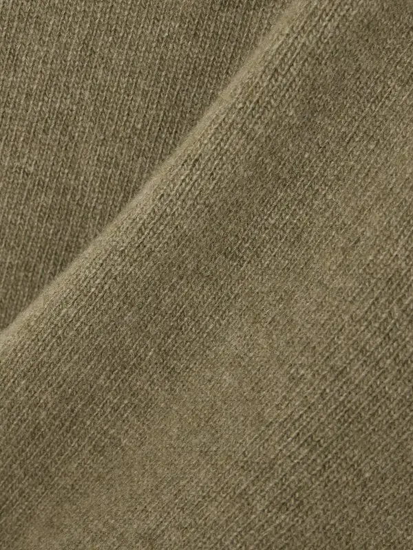 PETAR PETROV Cropped Wool And Cashmere-blend Sweater