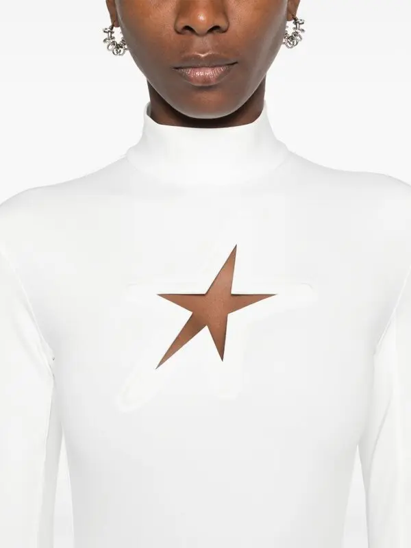 MUGLER Star Top - White
