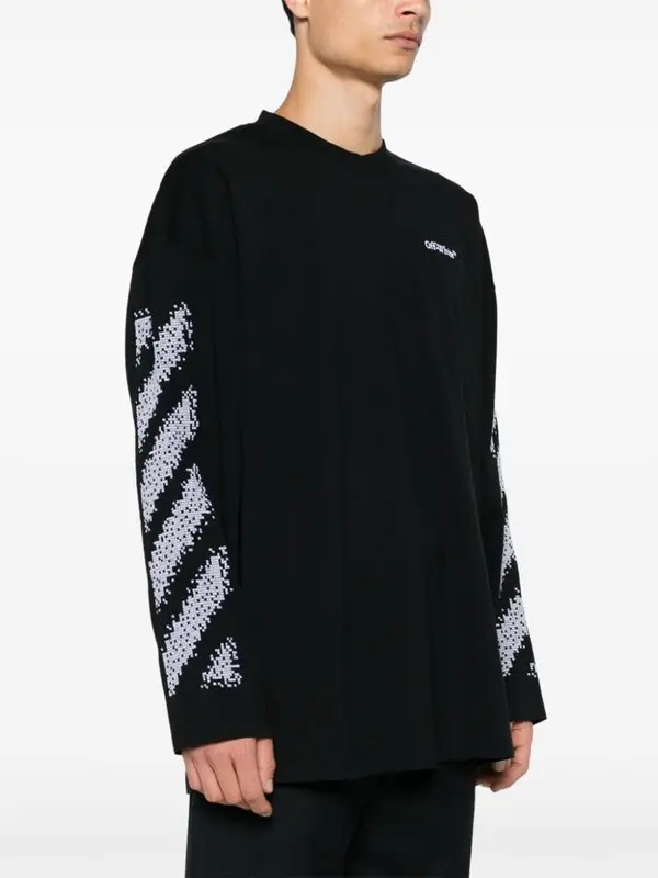 Off-White Pixel Diagonal T-shirt