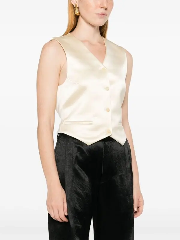 Magda Butrym Silk Waistcoat