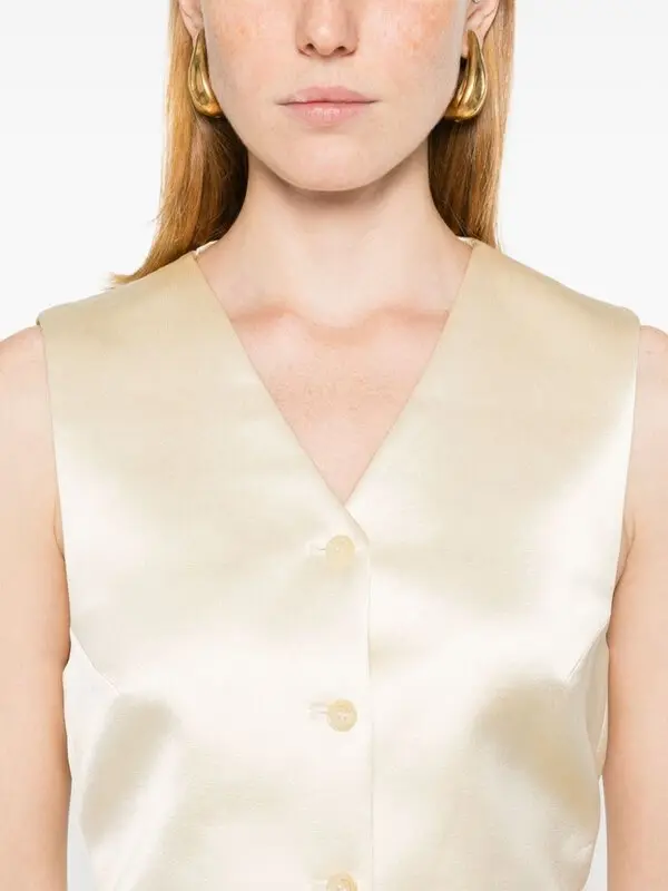 Magda Butrym Silk Waistcoat