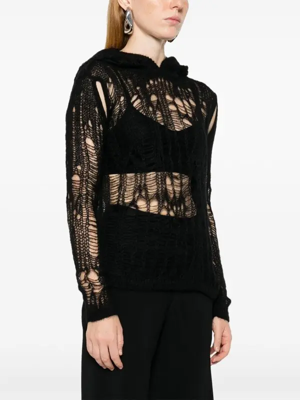 Rick Owens Spider Hoodie - Black