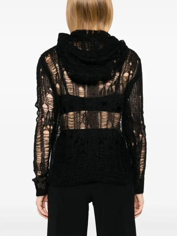 Rick Owens Spider Hoodie - Black