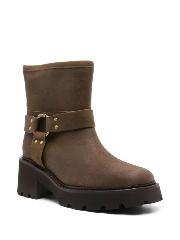 Ba&sh 65mm Conda Boots - Brown