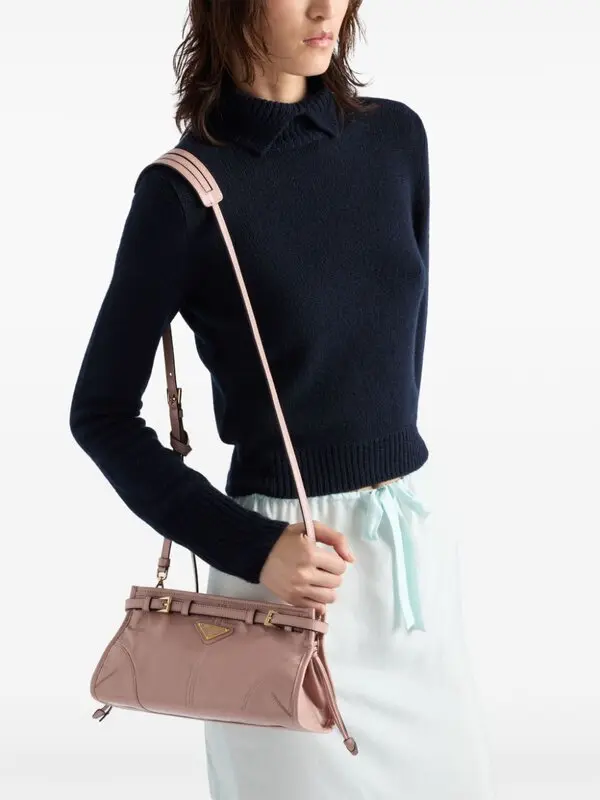 Prada Small Bonnie Shoulder Bag - Pink