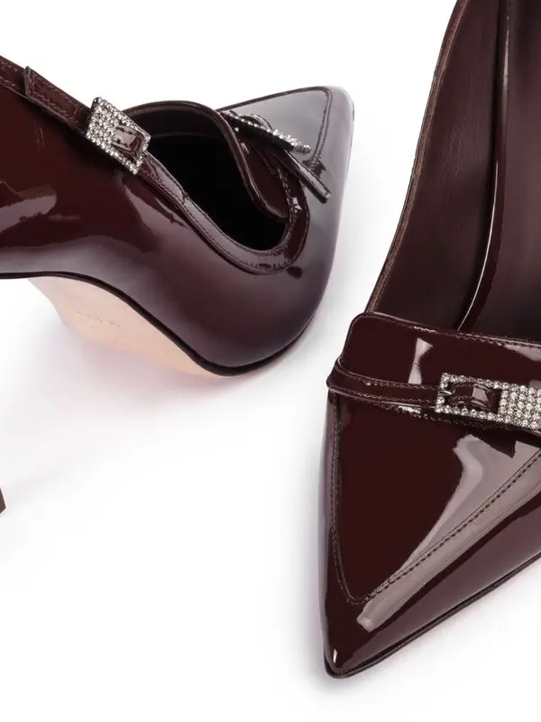 LE SILLA 100mm Morgana Patent-leather Pumps