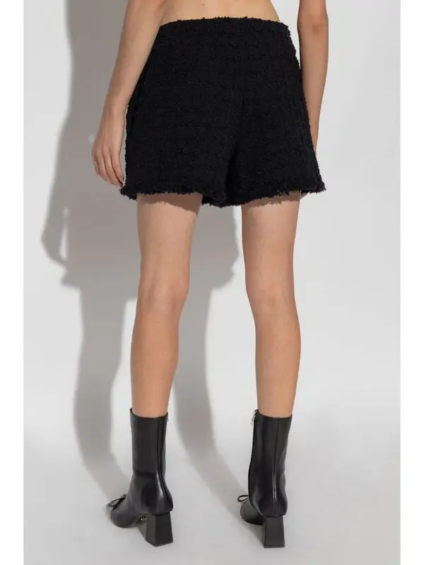 Versace Heritage Tweed Mini Shorts
