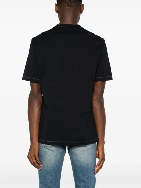 Brunello Cucinelli Contrast-stitching T-shirt