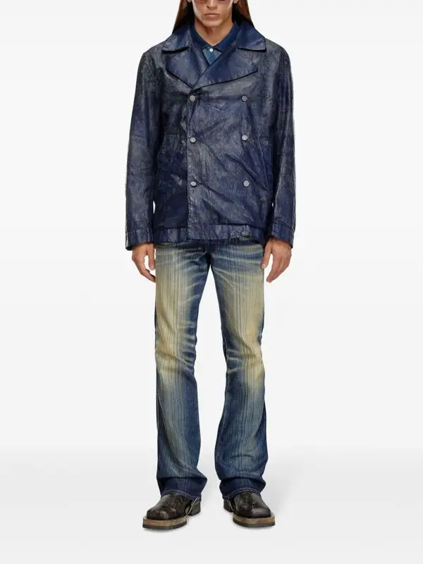 DIESEL® Double-breasted Denim Jacket