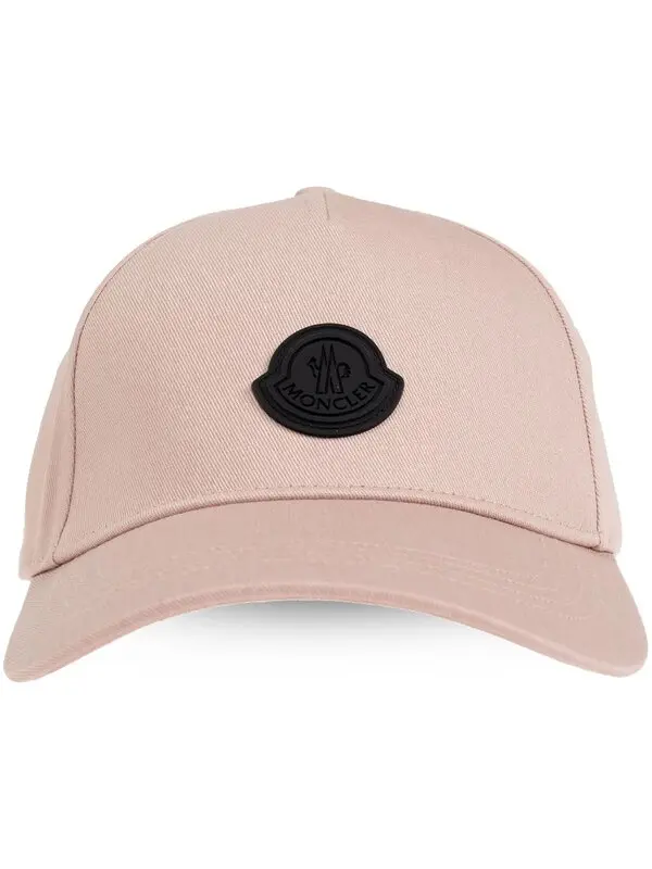 Moncler Gabardine Baseball Cap - Pink