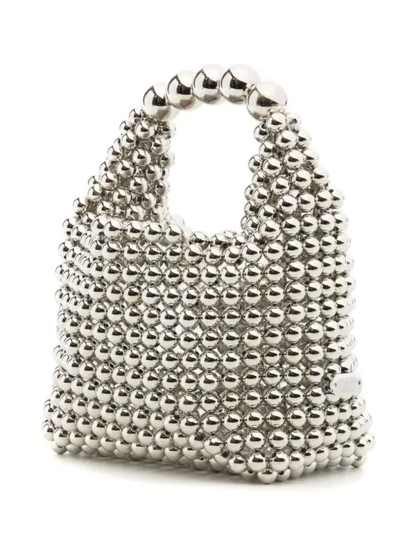 0711 TBILISI Mini Jodie Tote Bag - Silver