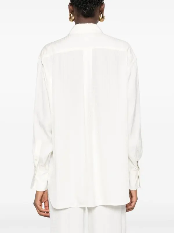 Victoria Beckham Monogram Jacquard Shirt