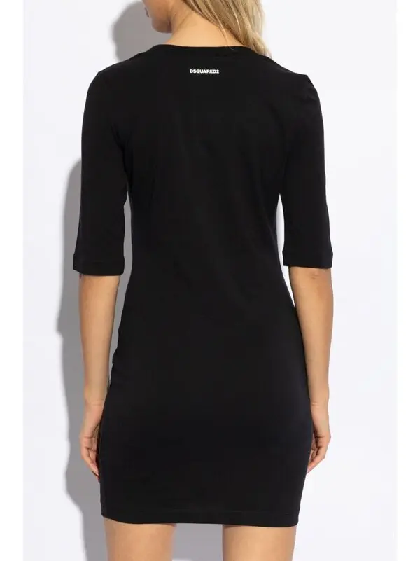 Dsquared2 Logo-embellished Mini Dress
