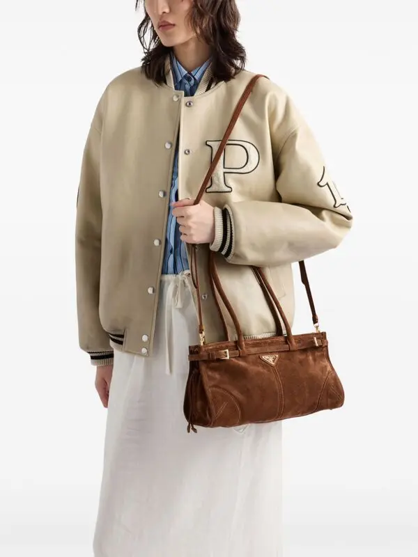 Prada Bonnie Tote Bag - Brown